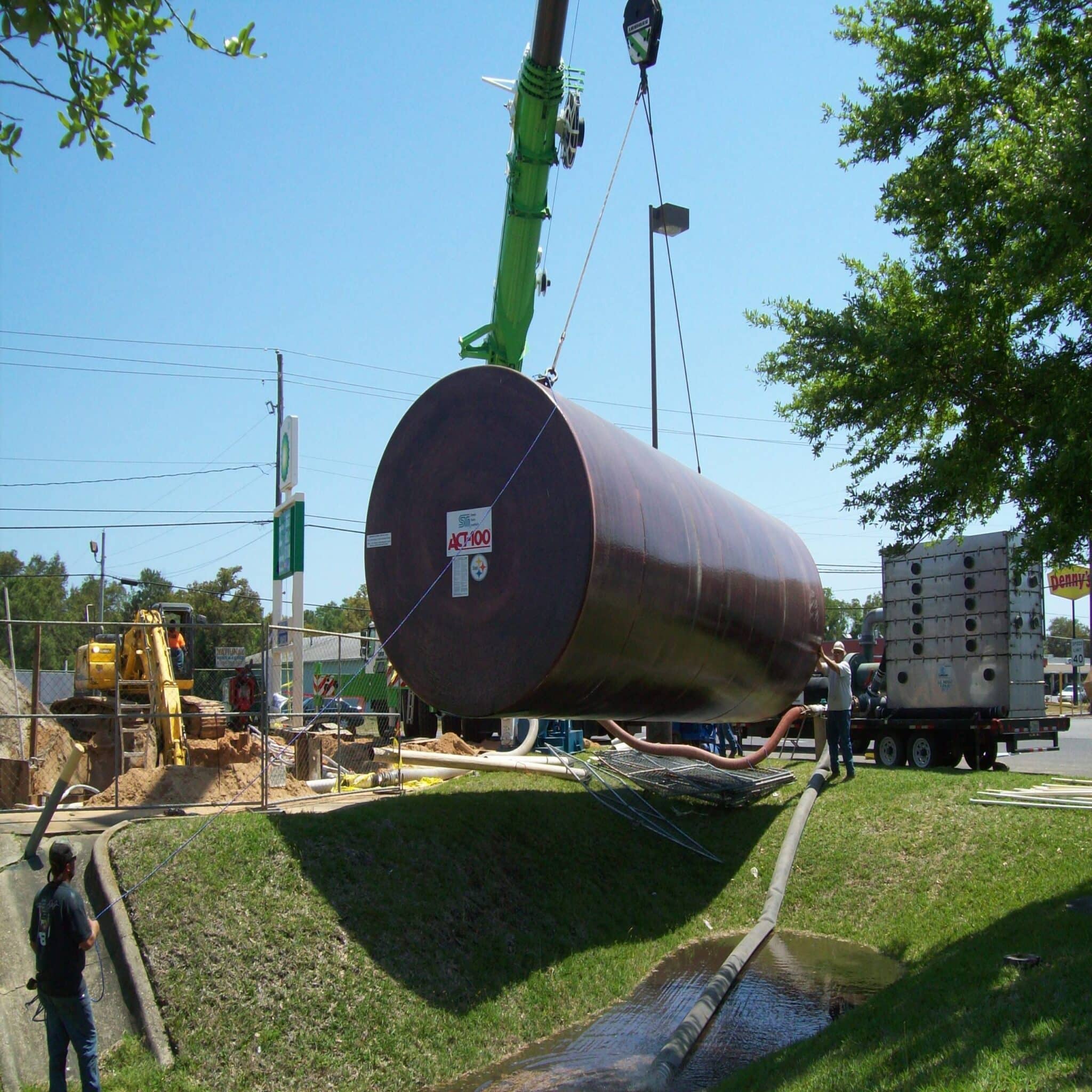 ACT-100® Steel-Fiberglass Composite Underground Storage Tank | Newberry ...