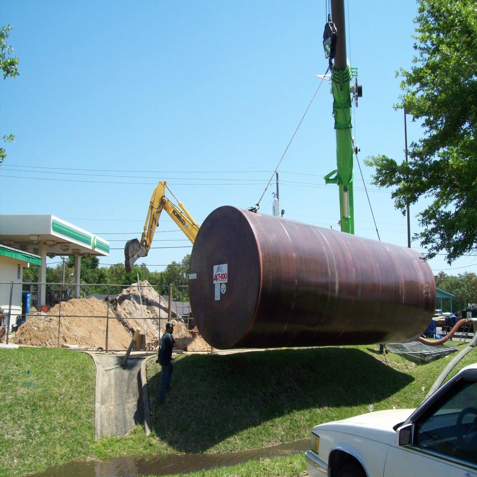 ACT-100® Steel-Fiberglass Composite Underground Storage Tank | Newberry ...