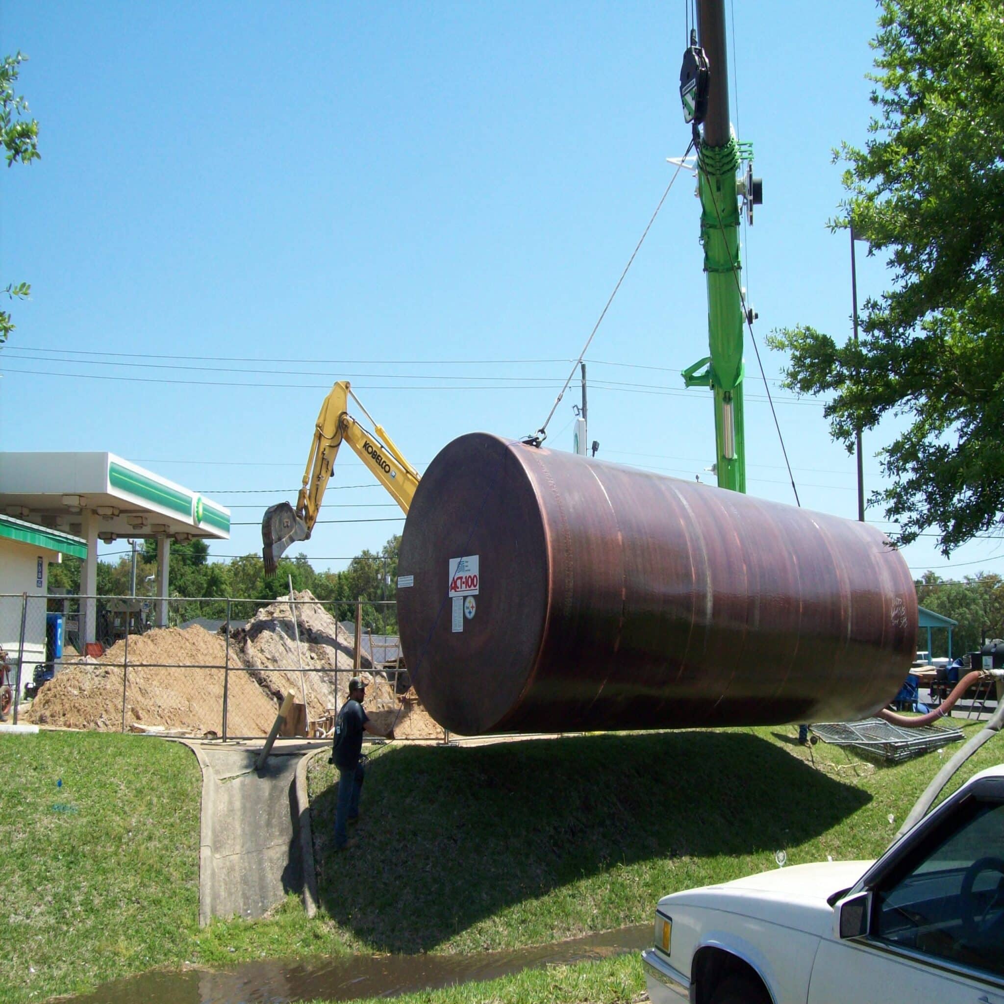 ACT-100® Steel-Fiberglass Composite Underground Storage Tank | Newberry ...