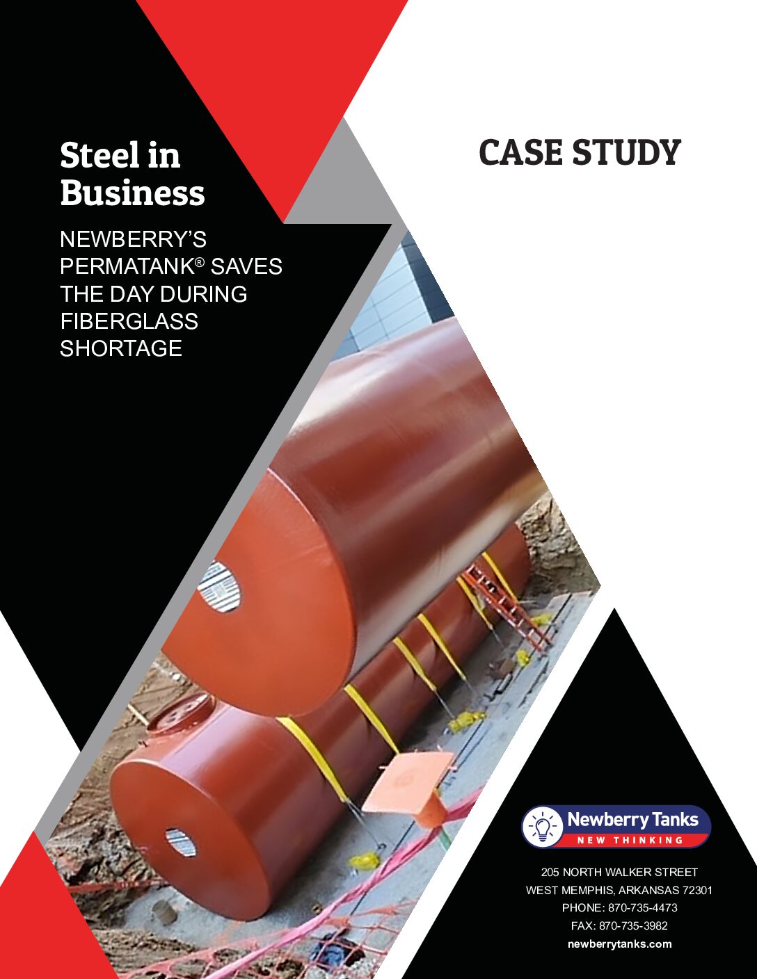 PERMATANK® Case Study | Underground Storage Solution | Newberry Tanks